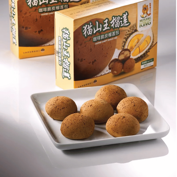 Musang King Durian Coffee Crispy Bun – KingBites